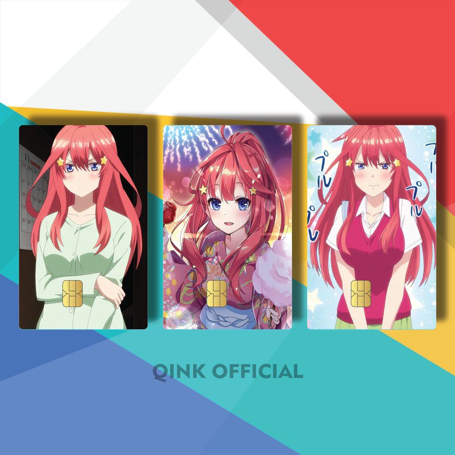 SKIN FLAZZ ANIME FOTO ITSUKI NAKANO GOTOUBUN SYUBD/SJETY/ STICKER CARD ...