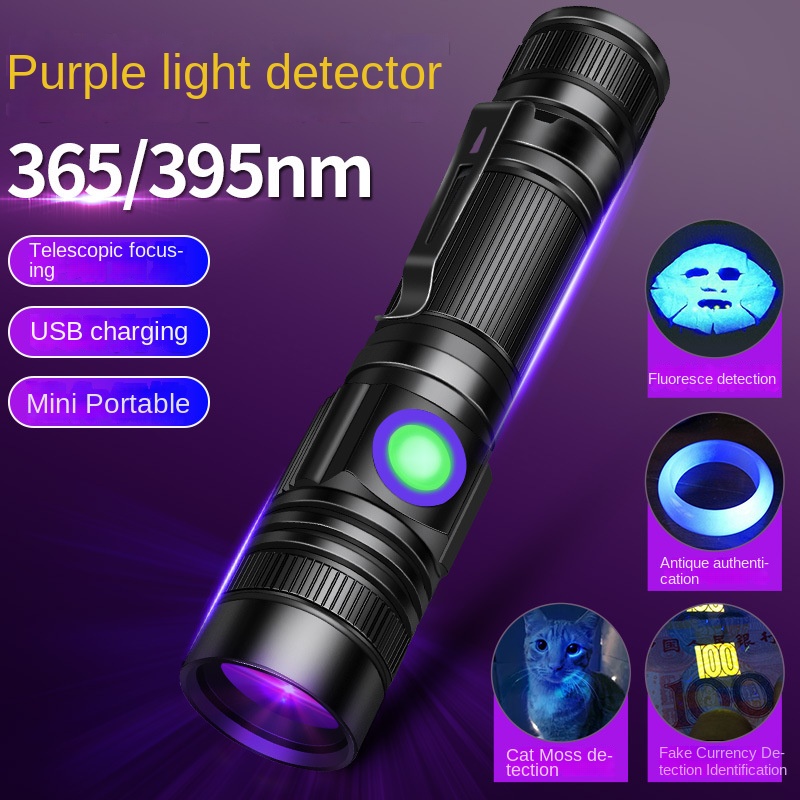 Fluoresce Fake Currency Detection Anti-Counterfeiting Torch Cat Moss ...