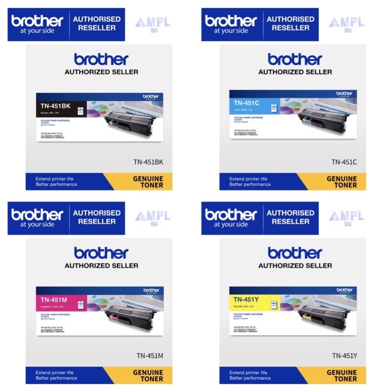 Genuine Brother toner TN-451 Toner for HL-8260CDN, HL-L8360CDW, MFC ...