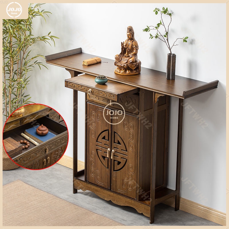 Buddha table home new Chinese gods alter offering table solid wood ...
