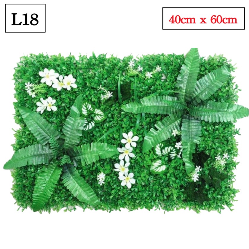 Decoration Plant Wall, Artificial Plant Wall Backdrop Fake Grass ...
