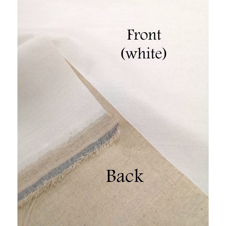 Canvas Fabric Cloth / Kain Canvas ( 82cm x 100cm, 100cm x 165cm ...