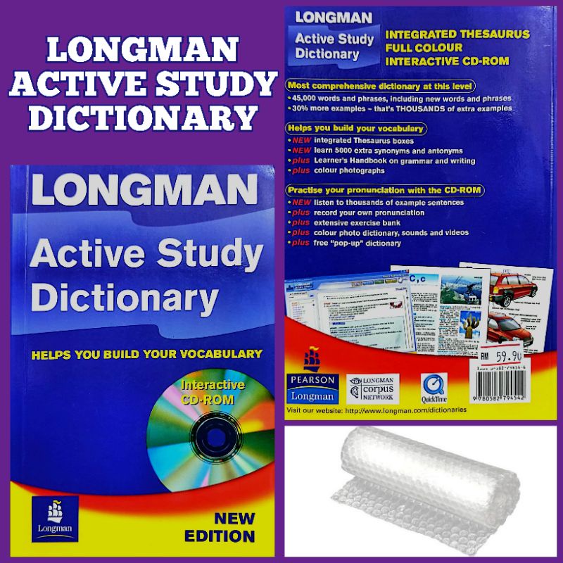 LONGMAN ACTIVE STUDY DICTIONARY (INTERACTIVE CD-ROM) | Shopee Singapore