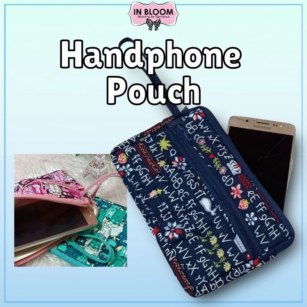 Handphone Pouch Cotton Womens Multipurpose Pouch Purse Bag Bag Wallet ...