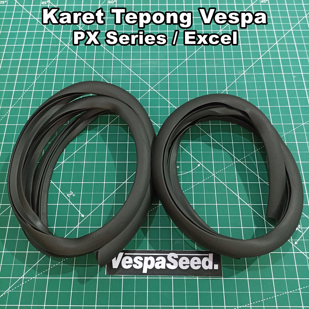 Vespa PX Excel Super Sprint Tepong Body Rubber Set Right Left | Shopee ...