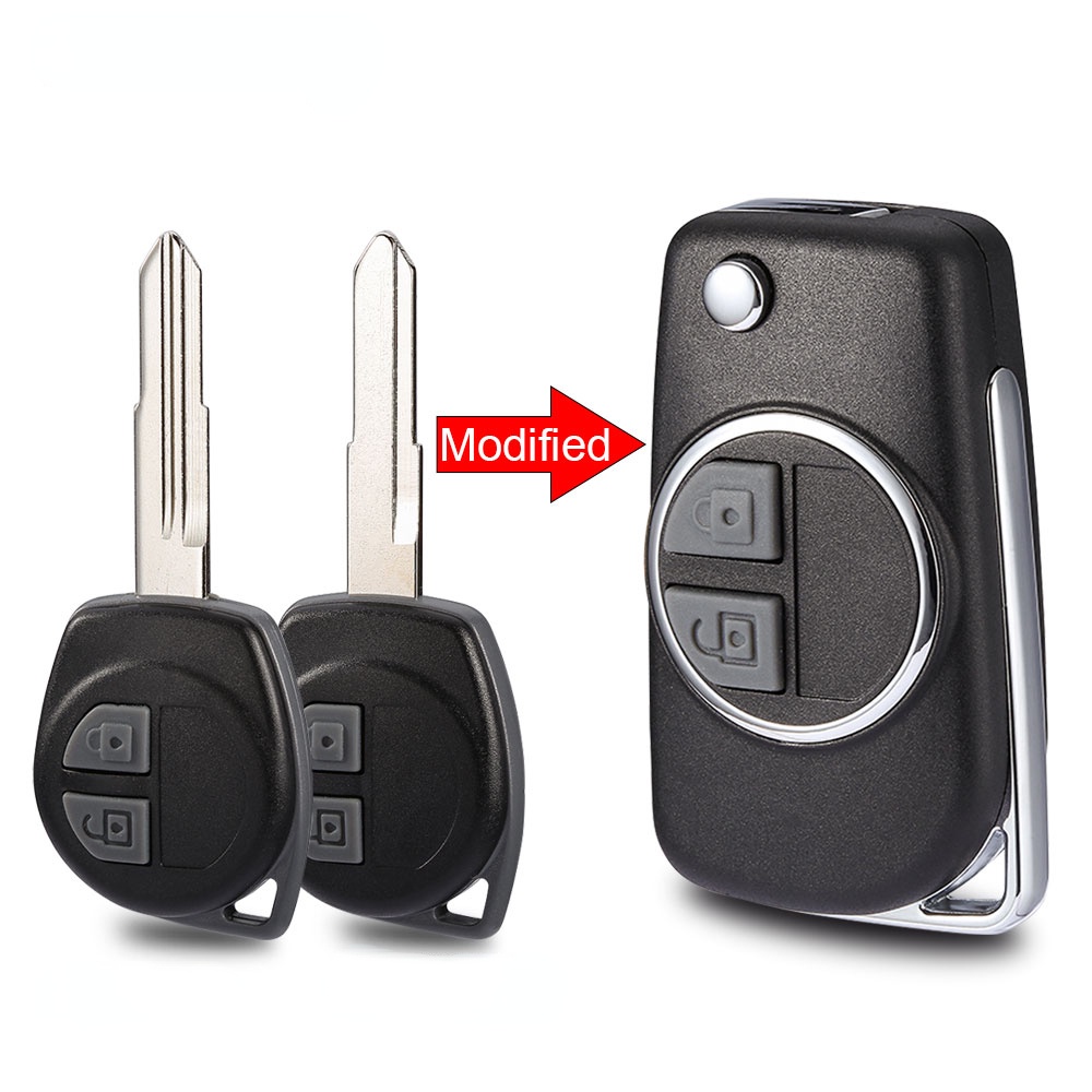 Car Modified Flip Key Shell Remote Case For Suzuki Swift XL7 vitara ...