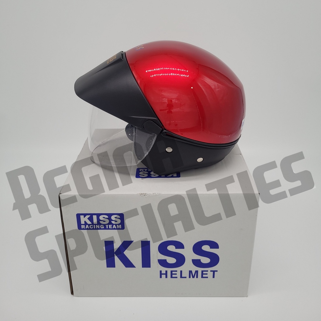 KISS Helmet (Half-cut PSB Approved) | Shopee Singapore