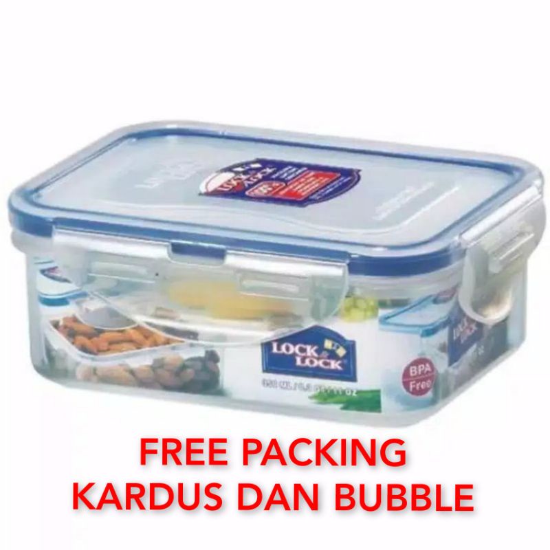 Locknlock Original lock n lock Lunch Box 350ml HPL806 | Shopee Singapore