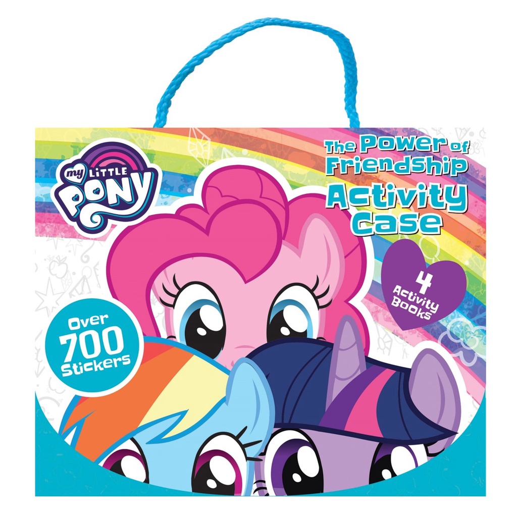 My Little Pony Rainbow Activity Gift Set with 4 Colouring & Activity ...