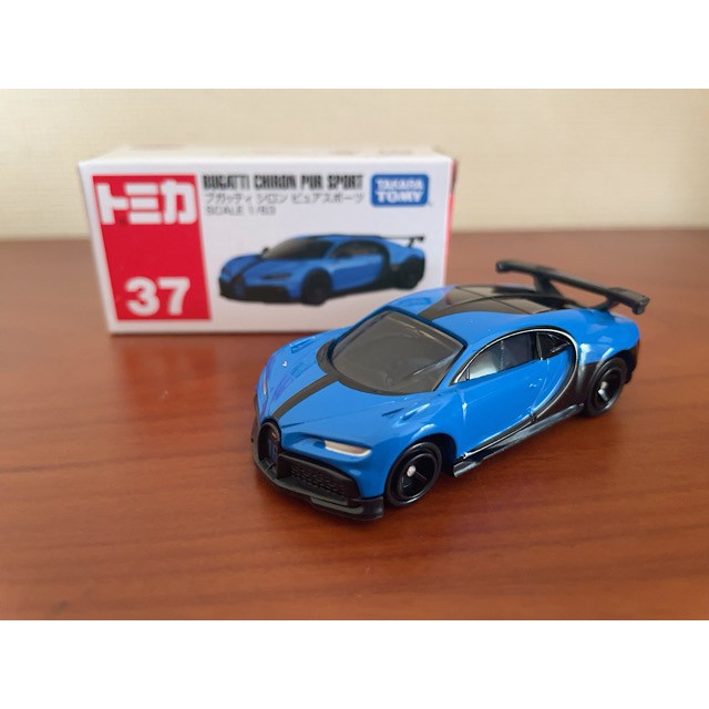 Ships from Japan TOMICA No.37 Bugatti Chiron Pur Sport TAKARA TOMY ...