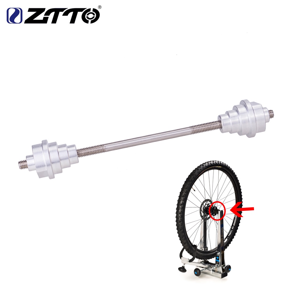 ZTTO Bike Wheel Truing Stand Adapter Tool Thru-Axle Hubs For front hub ...