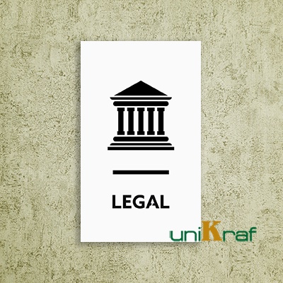 Legal Office Room Acrylic Sign Board - Acrylic Office Room Sign Board ...