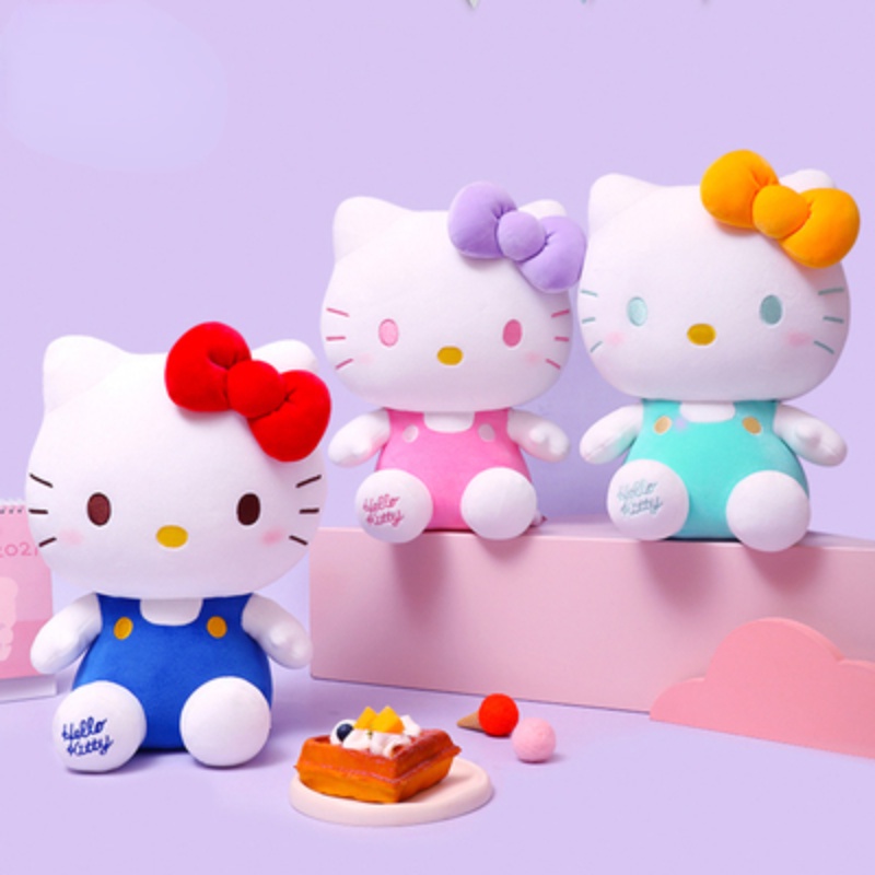 Hello Kitty Plush Cute KT Cat Toys Dolls Stuffed Soft Cushion Sofa ...