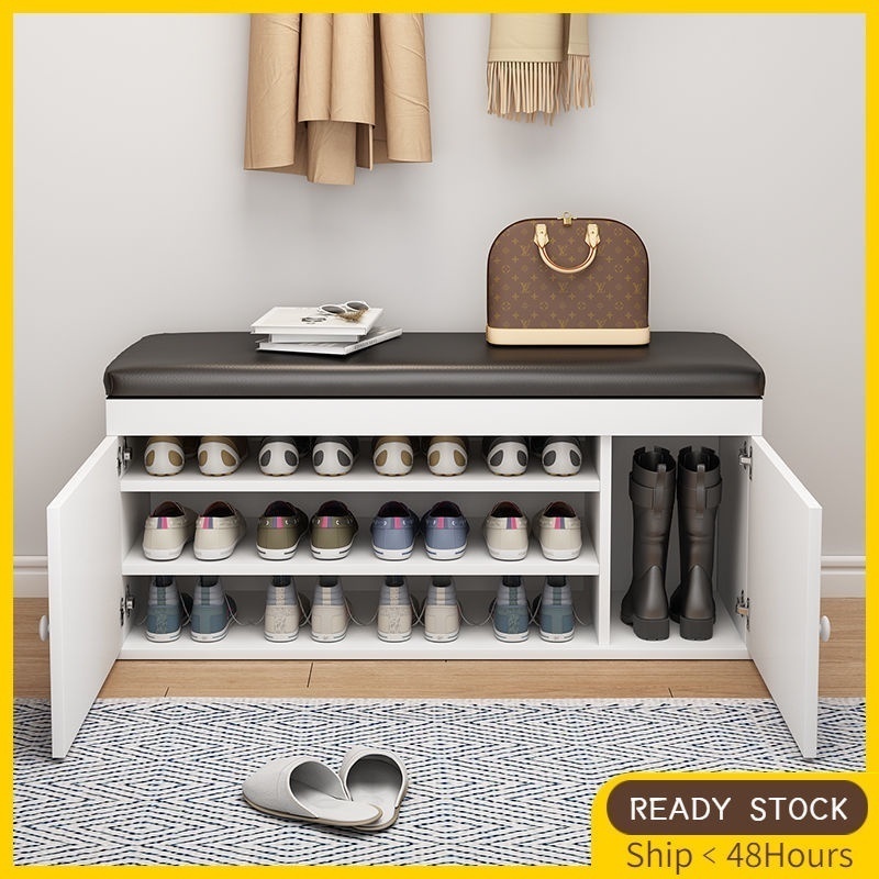 Shoe rack and stool are integrated good-looking Shoe Cabinet indoor at ...