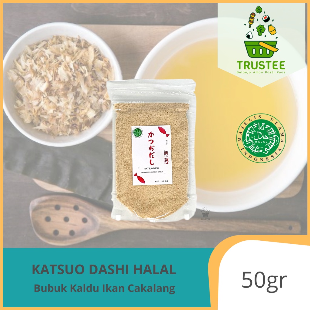 Katsuo Dashi HALAL Fish Stock RAMEN UDON 50g / Katsuodashi Hondashi ...