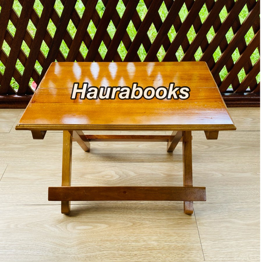 KAYU Wooden Folding Table, Study Table, Laptop Table, Multipurpose ...
