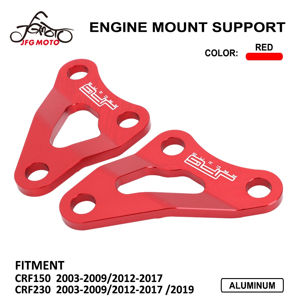 JFG MOTO Motorcycle Engine Mount Support For CRF150 03-09 12-17 CRF230 ...