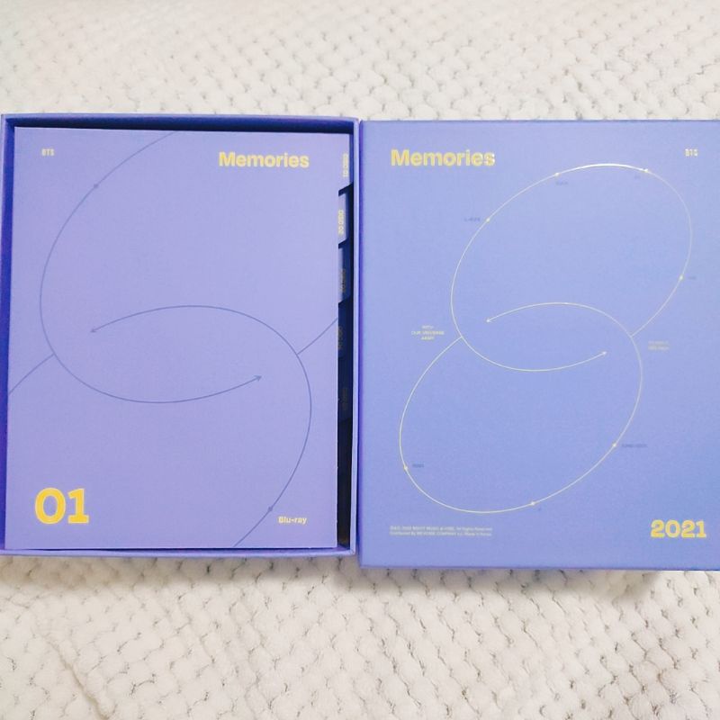 [Official] BTS Memories of 2021 Bluray Outbox + Digipack & 7 discs blu ...