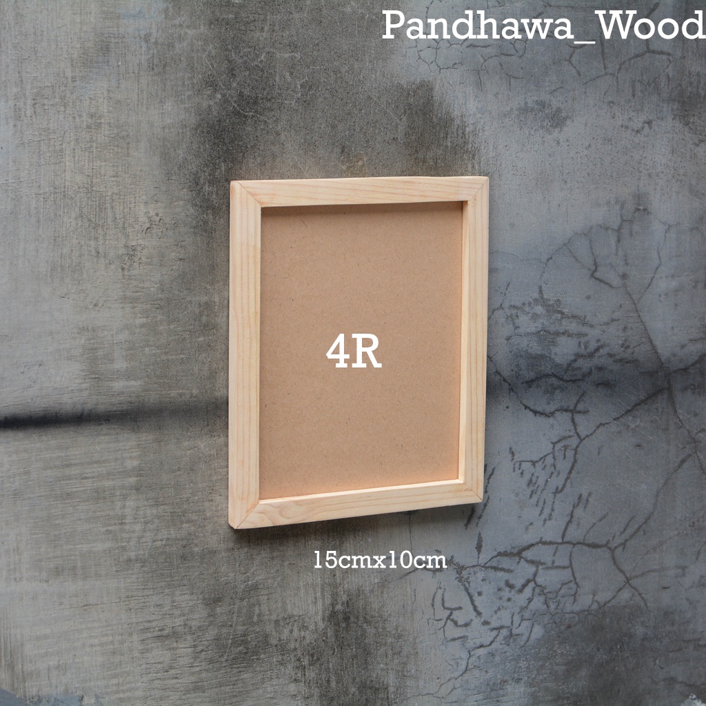 KAYU 4r Wooden Frame/15x10 Photo Frame/4R Frame Dutch Teak (No Glass ...