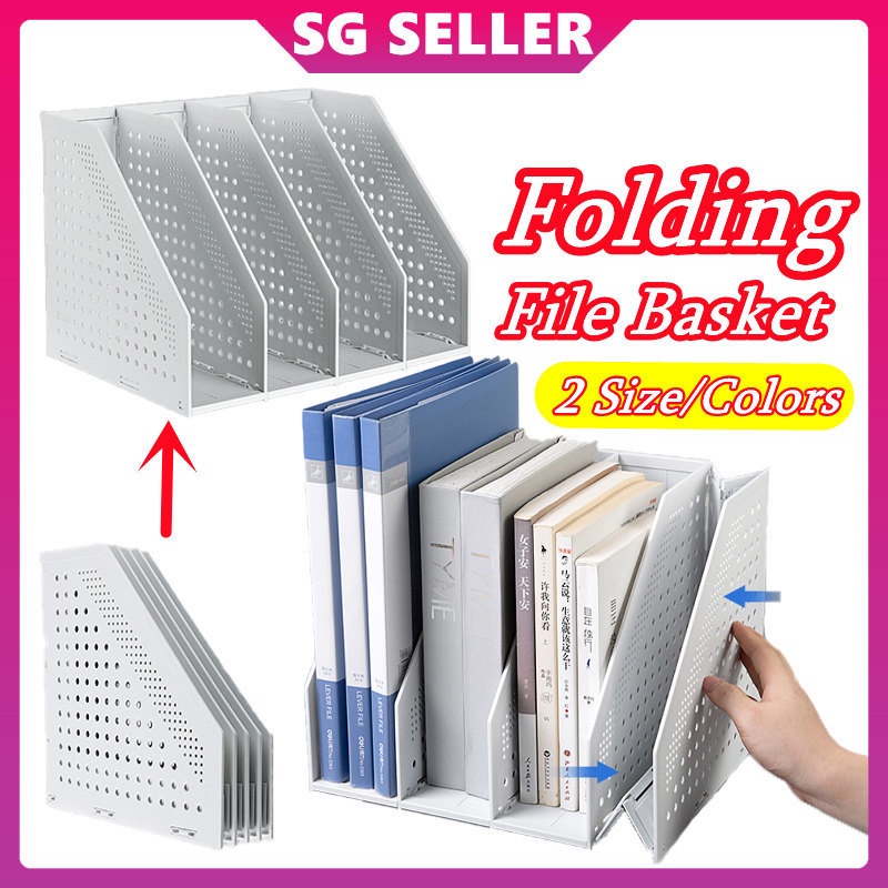 🔥Local Stock🔥File Folder Organiser Folding File Shelf Book Stand ...
