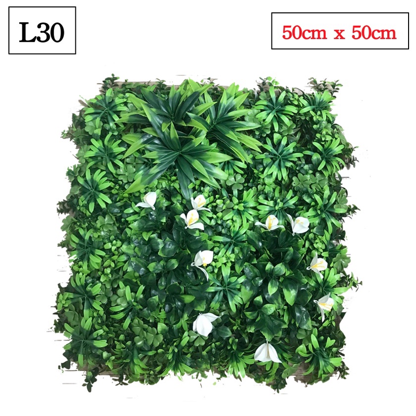 Decoration Plant Wall, Artificial Plant Wall Backdrop Fake Grass ...