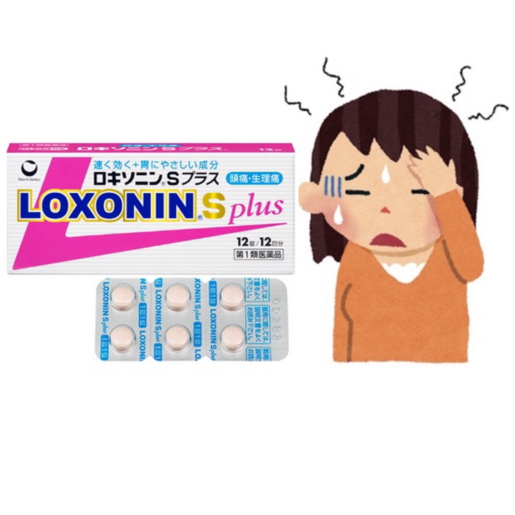 （Direct from Japan) Loxonin S plus.Antipyretic analgesic. 12 tablets ...