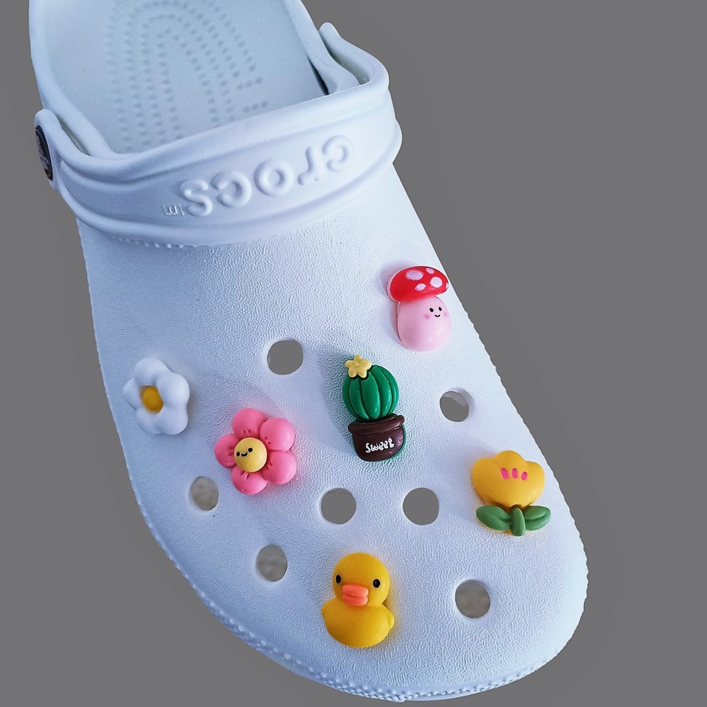 (SG) CROCS JIBBITZ - Bundle Package - Kids/Adults Decorative Resin ...