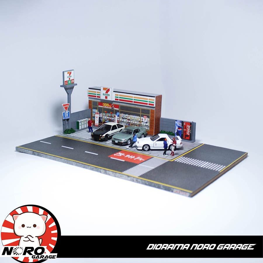 7-eleven Mini Japanese Diorama. 1:64 scale | Shopee Singapore