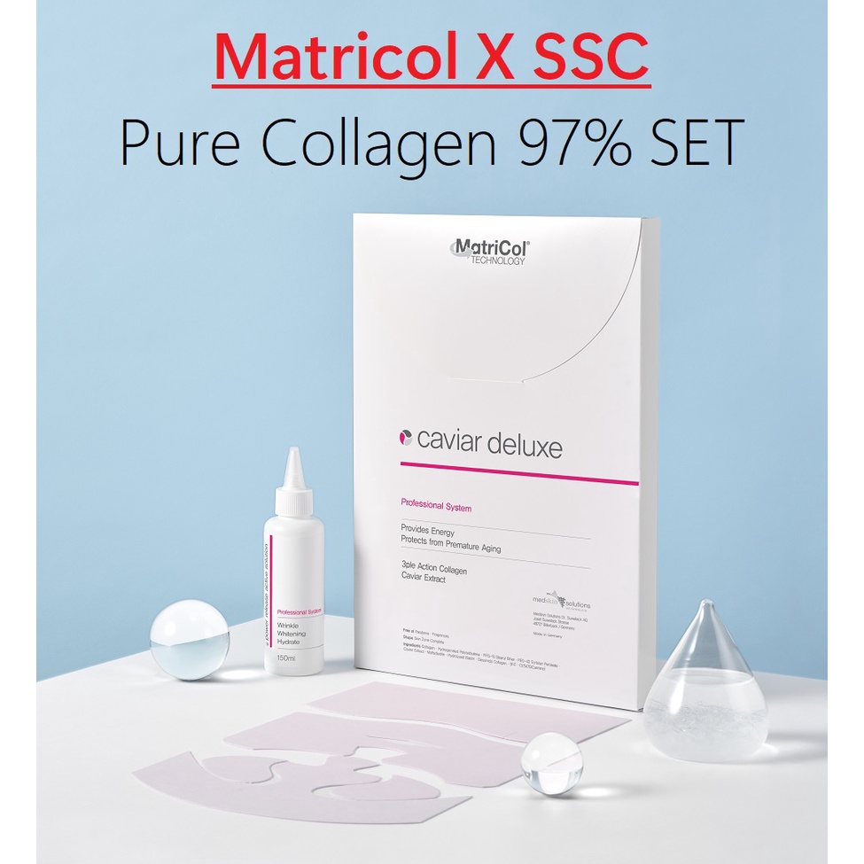 Matricol Pure Collagen (freeze drying) Mask - Collagen One /Caviar ...