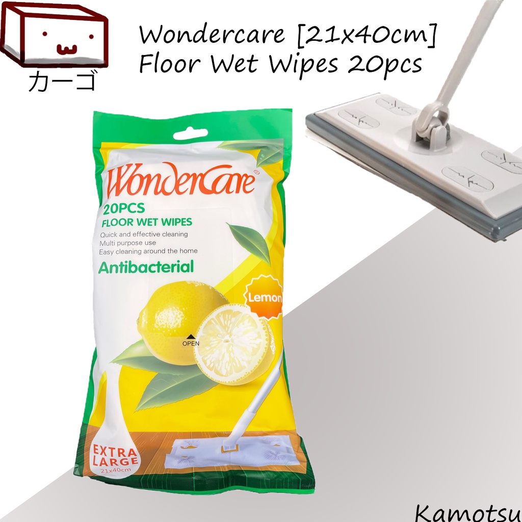 🔥SG Wholesale🔥 WonderCare Lemon Antibacterial Floor Extra Large Wet ...