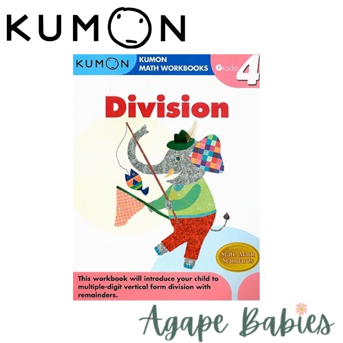 Kumon Grade 4 Math Workbook: Division | Shopee Singapore