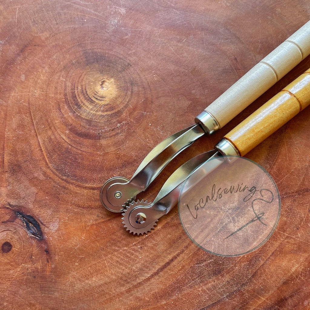 KAYU Tracing Wheel/ Rader Sewing/Rader Bald Wood Sewing & Rader ...