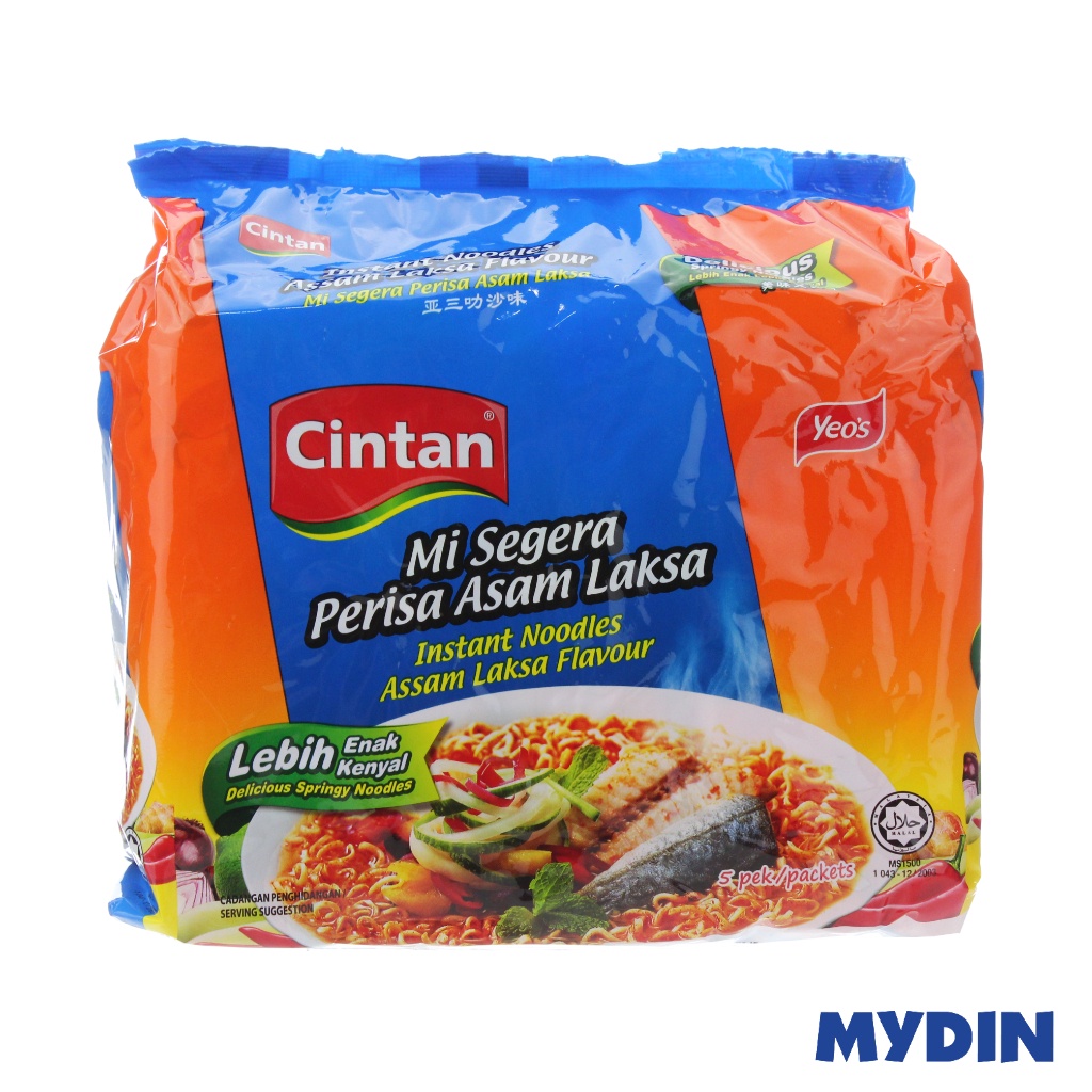 Cintan Instant Noodles - Tamarind Laksa (5 x 76g) | Shopee Singapore