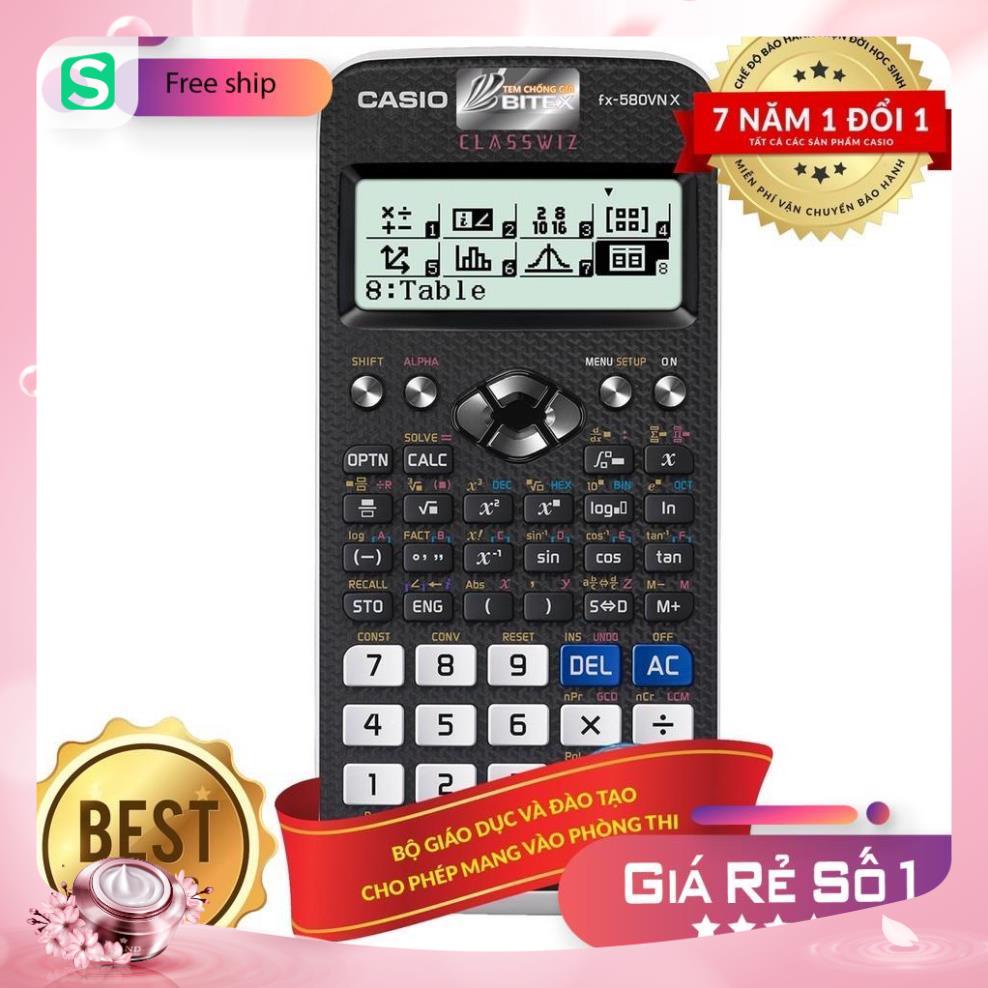 Casio FX 580VN X computer (black) - Genuine | Shopee Singapore