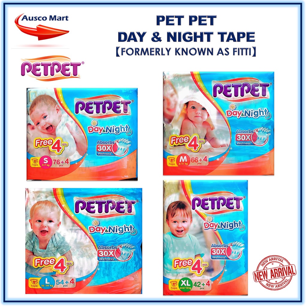 PET PET DAY & NIGHT TAPE (FORMERLY KNOWN AS FITTI) | Shopee Singapore