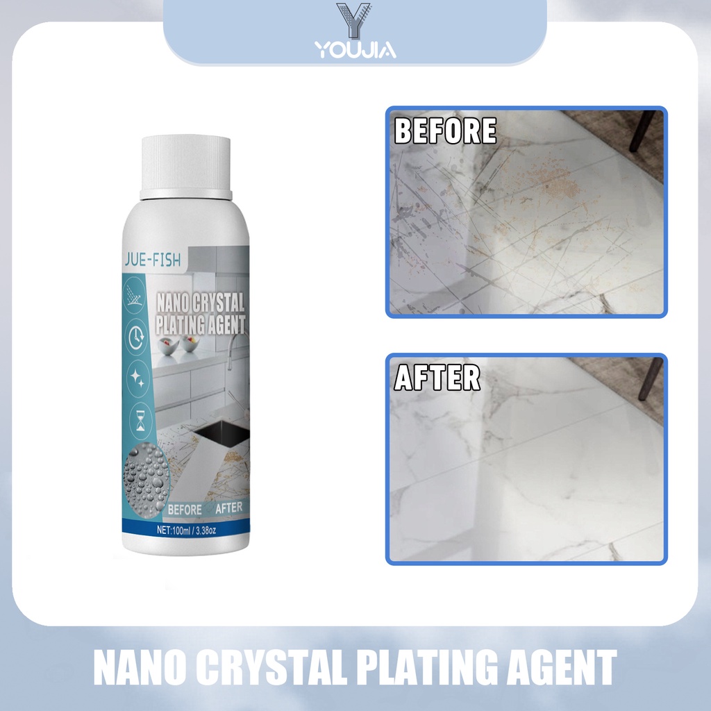 JUE-FISH Kitchen Nano Crystal Plating Agent Kitchen Countertop Marble ...