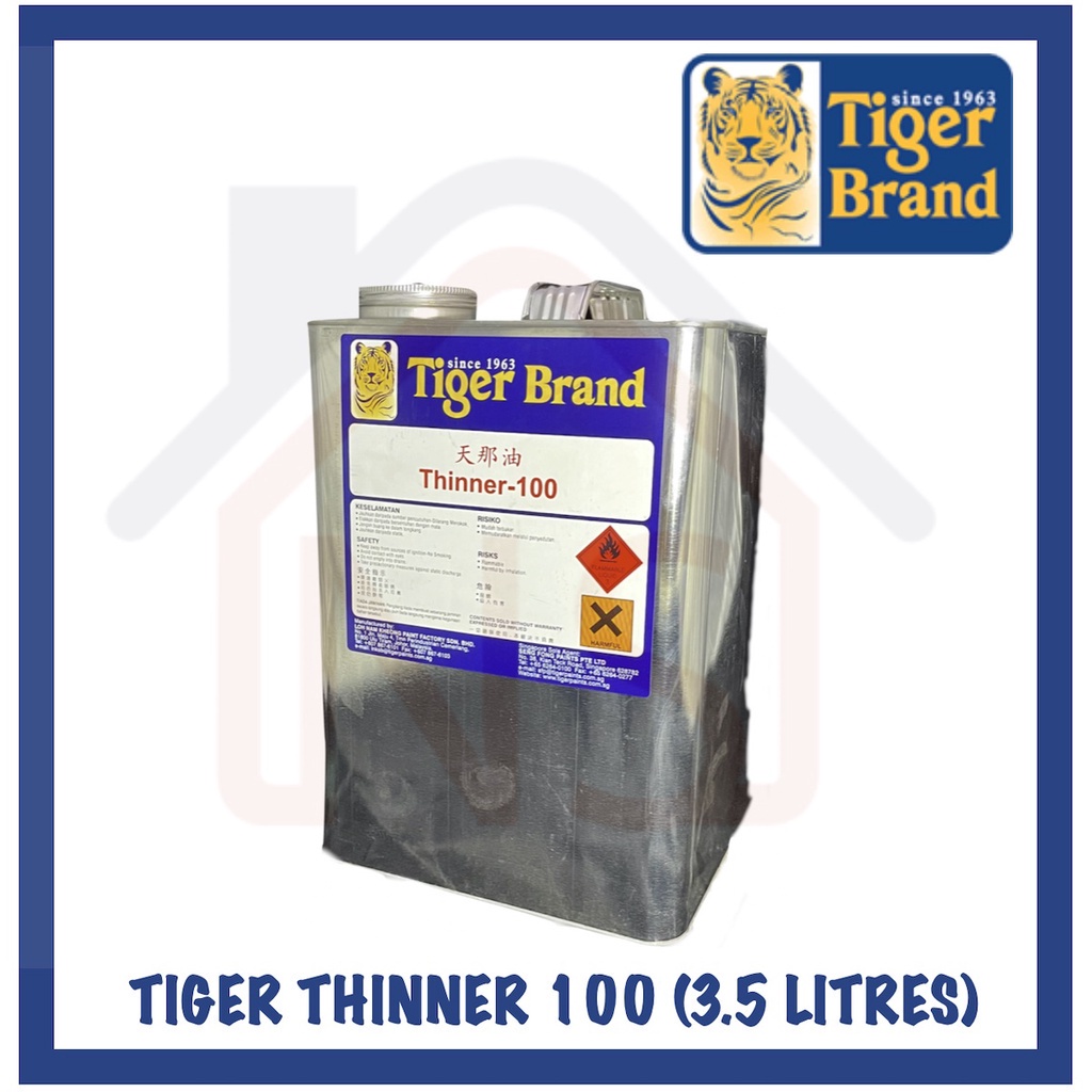 TIGER Thinner 100 3.5 Litres | Shopee Singapore