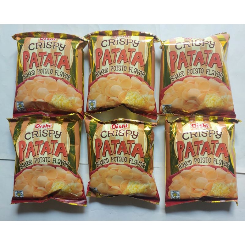 6 Pack Oishi Crispy Patata Snacks | Shopee Singapore