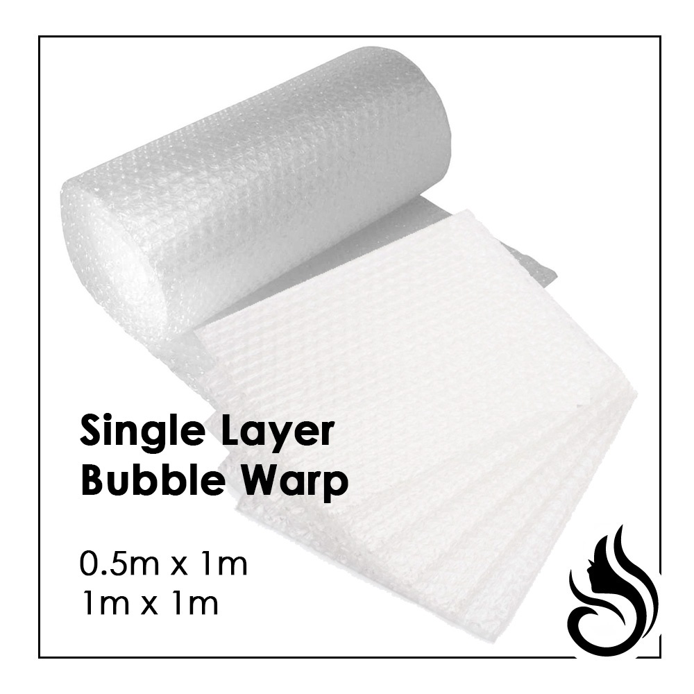 Single Layer Bubble Wrap (0.5m x 1m | 1m x 1m) | Shopee Singapore