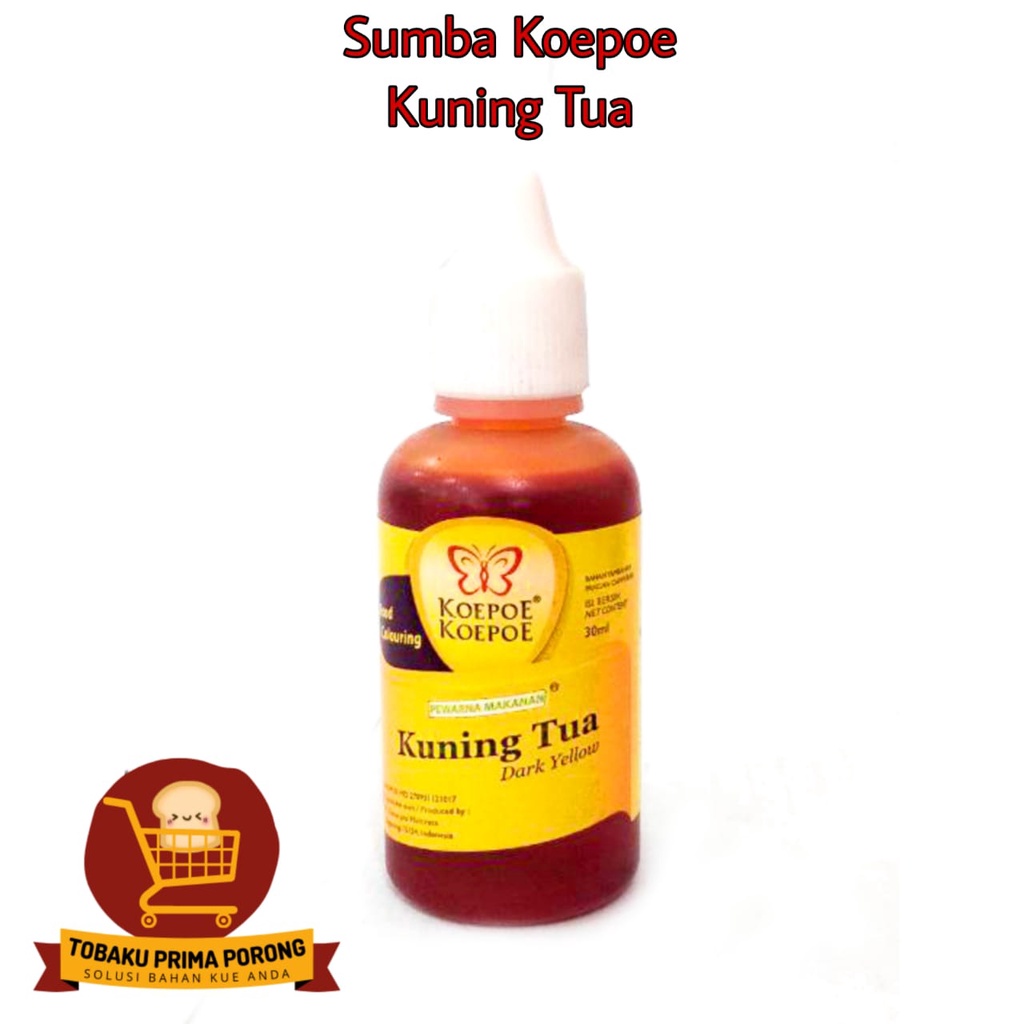 Koepoe KOEPOE DARK YELLOW COLORING 30ML - SUMBO KOEPOE WATER BASE ...