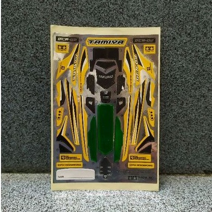 Tamiya Decal/Sticker DCR-02 (MA Chassis) | Shopee Singapore