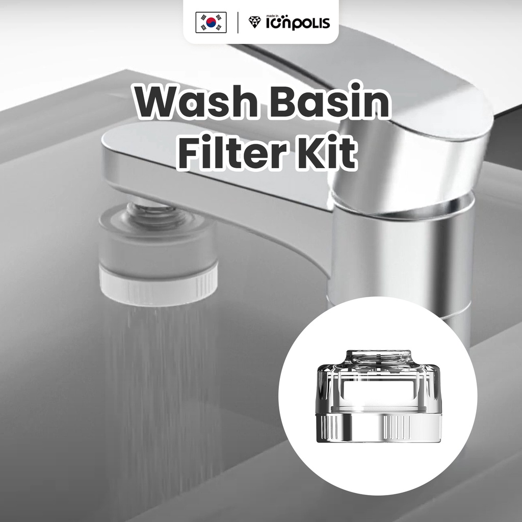 Lovehouse Ionpolis Wash Basin Filter Kit Made In Korea | Shopee Singapore