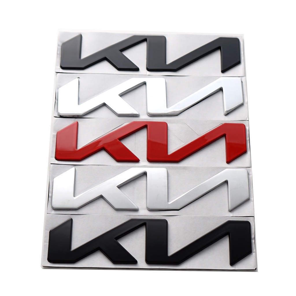 Metal Car Front Hood Rear Trunk Emblem Badge Sticker for KIA New ...