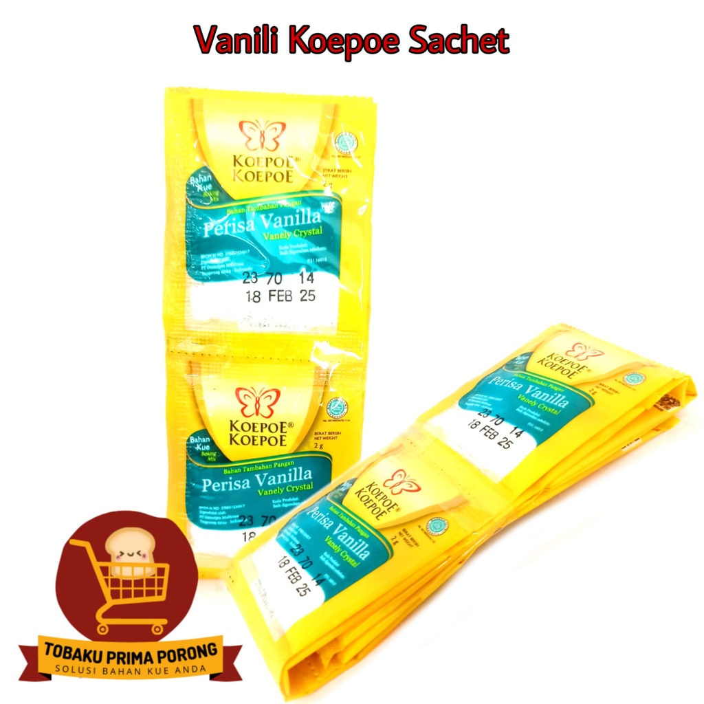 VANILI KOEPOE SACHET - vanilla sachet koepoe CONTAINS 10 SACHETS ...