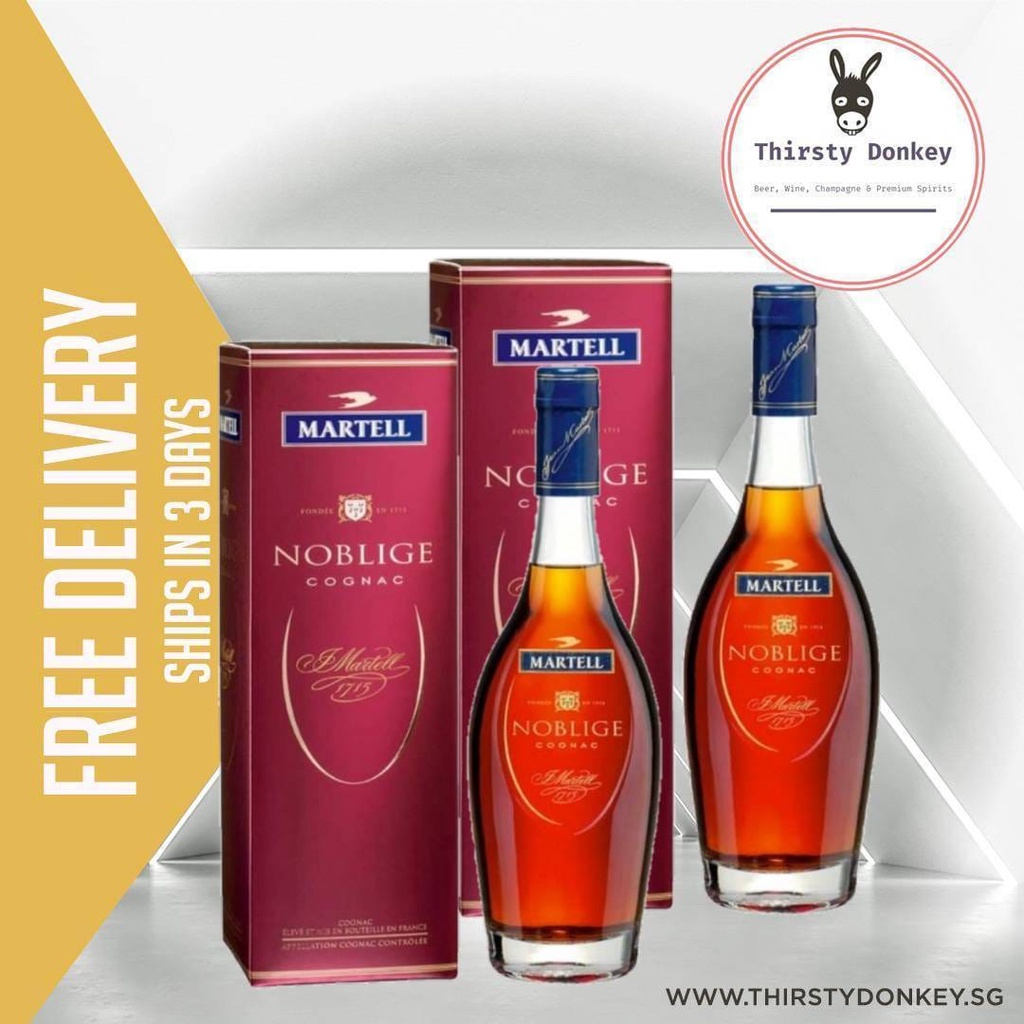 Martell Noblige 700ml (Bundle of 2) | Shopee Singapore
