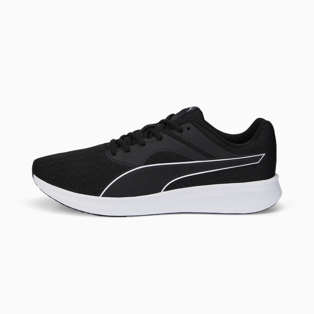 PUMA TRANSPORT RUNNING SHOES Lightweight Black White Unisex Jogging ...