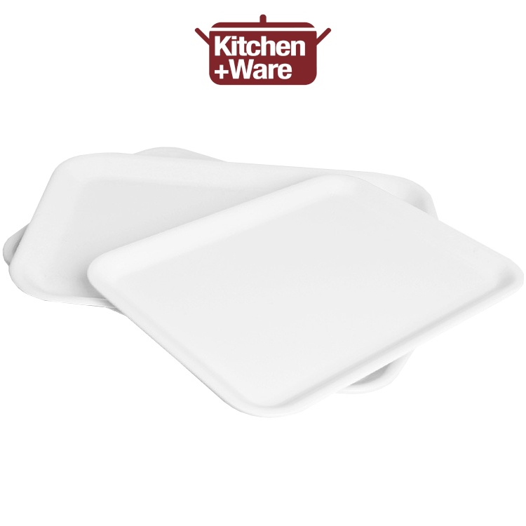 Melamine White Tray | Display Tray | Cooked Food Tray | Plastic ...