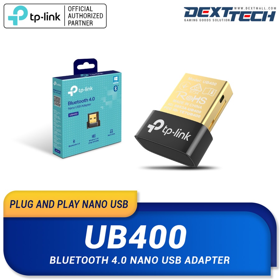 TP-Link UB400 TPLink USB Bluetooth V4.0 Nano USB Adapter | Shopee Singapore