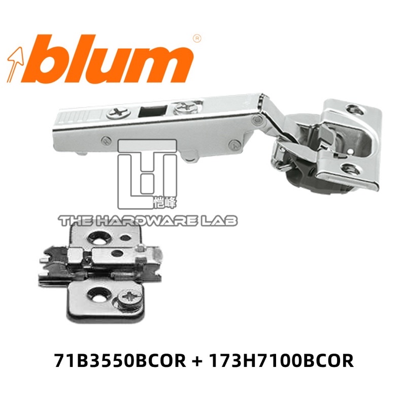{The Hardware Lab}Blum BCOR Clip Top Blumotion Hinge Combo 107/110 ...