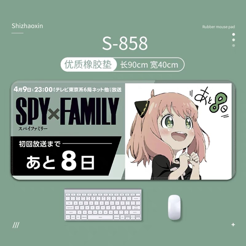SPY X FAMILY Mouse Pad Large Desk Anime Computer Keyboard Aniya Yor SPY ...